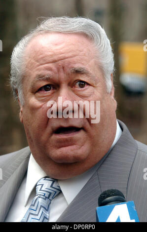 Mar 14, 2006; Brooklyn, New York, USA; Former NYPD detective LOUIS ...