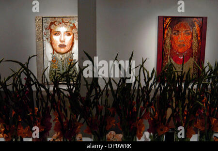 Apr 05, 2006; San Antonio, TX, USA; Works by George Yepes and film ...