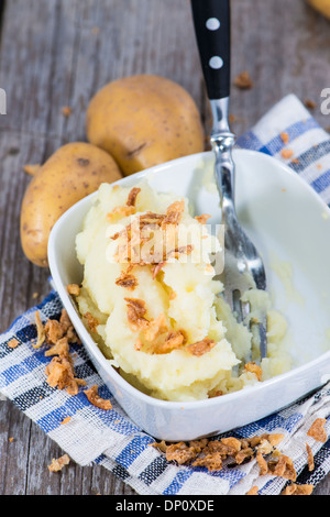 Small portion of Mashed Potatoes Stock Photo - Alamy