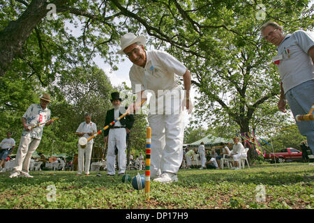 Apr 23, 2006; San Antonio, TX, USA; Judge Peter Sakai waits to address ...