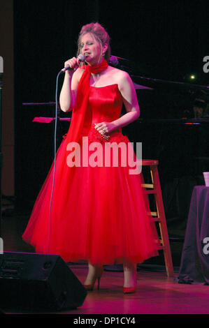 Apr 29, 2006; Emporia, VA, USA; Legendary singer JULIE BUDD performs ...