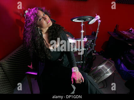 May 01, 2006; San Diego, CA, USA; VERONICA FREEMAN, the lead singer in ...