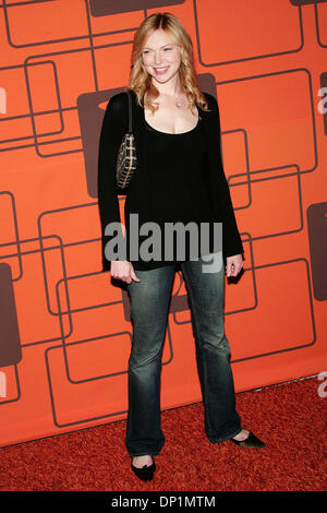 "That '70s Show" actress Laura Prepon wears a patterned dress and white ...