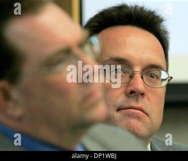 May 09, 2006; Vista, CA, USA; DAVID ZISKIN, left, sits with his lawyer ...