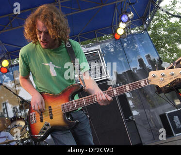 May 27, 2006; Raleigh, NC, USA; Musician TRAVIS MEEKS of the band Days ...