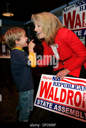 Jun 06, 2006; San Marcos, CA, USA; During campaign event at Dalton's ...