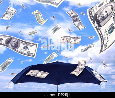 It is raining money Stock Photo - Alamy
