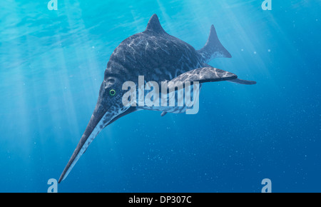 Shonisaurus marine reptile, artwork Stock Photo - Alamy