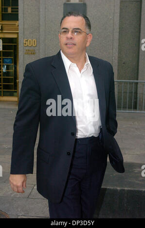 Jun 29, 2006; Manhattan, New York, USA; Senator TOM DUANE speaks to ...