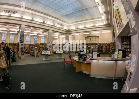 Sheffield Central Library Interior Stock Photo - Alamy
