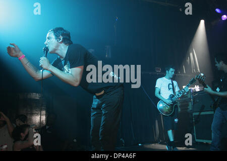 Aug 01, 2006; New York, NY, USA; Author ARMISTEAD MAUPIN (R) and his ...