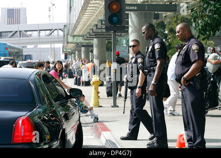 Aug 11, 2006; Los Angeles, CA, USA; A Los Angeles Airport Police ...