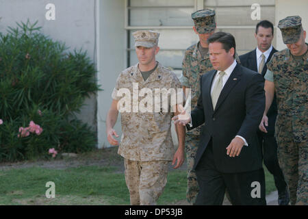 Aug 30, 2006; Camp Pendleton, CA, USA; Retired USMC Brig. Gen. DAVID ...