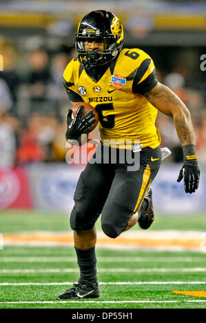 Arlington, TX, USA. 3rd Jan, 2014. Missouri Tigers receiver Marcus ...