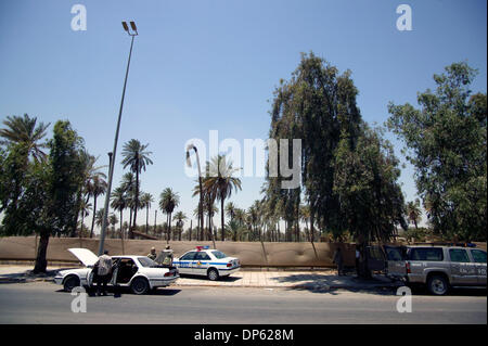 Jun 05, 2006; Baghdad, IRAQ; American soldiers at Saddam Hussein's ...