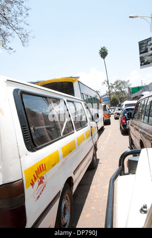 Matatu or minibus in Nairobi, Kenya Stock Photo - Alamy