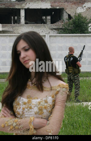 Participants of the beauty contest `Chechen Beauty` (Miss Chechnya)in ...