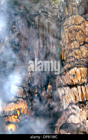 Beautiful view in Ledenika cave, near to Vratza town, Bulgaria Stock ...