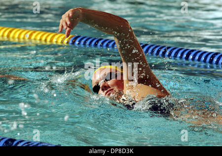 Cal swimmer Dana Vollmer, a member of the Gold medal 800-meter ...