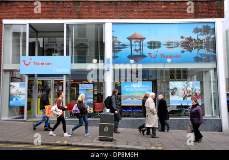 Tui Travel Shop in Brighton Stock Photo - Alamy