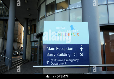 The Royal Alexandra or Alex Childrens Hospital Brighton UK Stock Photo ...