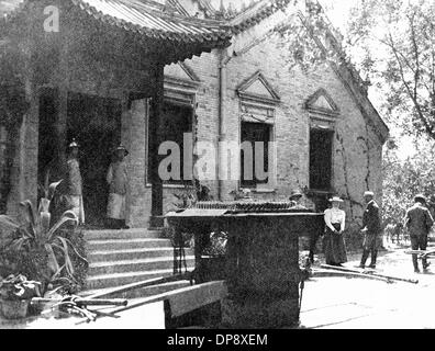 German Embassy in Beijing, 1900 Stock Photo - Alamy