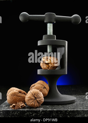 Cast iron nut cracker Stock Photo - Alamy