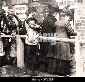 Famine in Germany, 1916 Stock Photo - Alamy