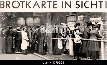 Famine in Germany, 1916 Stock Photo - Alamy