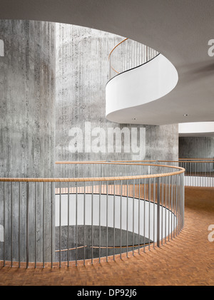 SEB Headquarters atrium interior, Copenhagen, Denmark Stock Photo - Alamy
