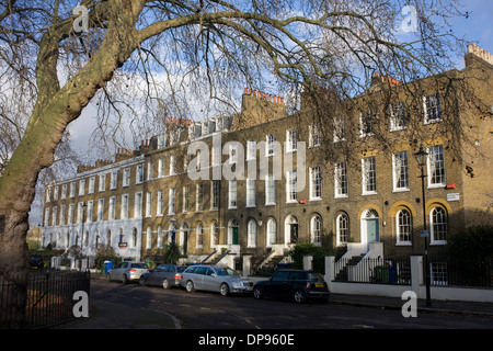 Addington Square, a Georgian and Regency garden square in Camberwell in ...