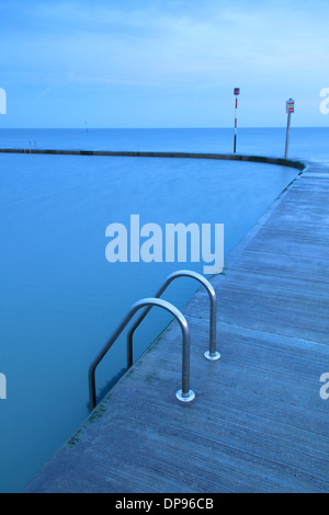 Boating Lake on Beach at Margate Stock Photo - Alamy