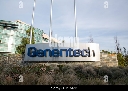 The headquarters campus of Genentech in San Francisco, California Stock ...