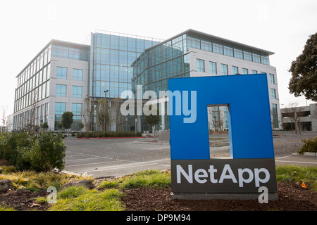 The headquarters campus of NetApp in Sunnyvale, California Stock Photo ...