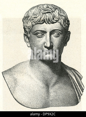 Germanicus (15 BC. - 19 AD.) General of the Roman Empire, father of ...