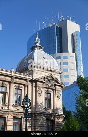 Bucharest, Financial Plaza Stock Photo - Alamy