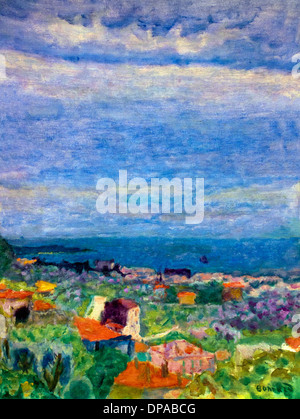 Pierre Bonnard. 1867-1947. Le lit ouvert. Toile Stock Photo - Alamy