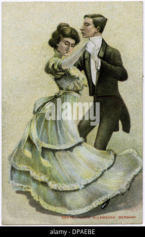 German Couple Dancing Stock Photo - Alamy
