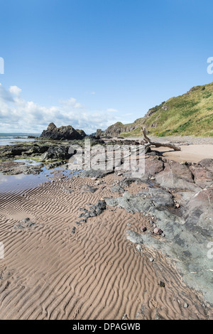 Beach at St Cyrus in Aberdeenshire, Scotland Stock Photo - Alamy