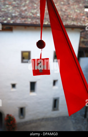 Small Swiss castle Stock Photo - Alamy