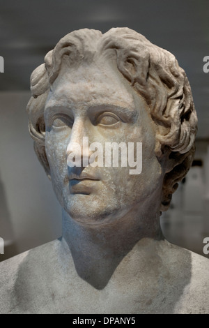 Alexander King of Macedonia 336-353 BC Roman copy bronze Lysippos ...