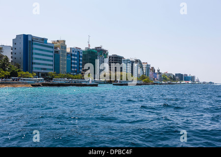 Maldives, Male, port entrance Stock Photo - Alamy