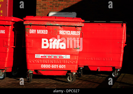 Biffa Waste Bins Stock Photo: 35487391 - Alamy