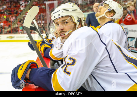 Nashville Predators center Mike Fisher Stock Photo - Alamy