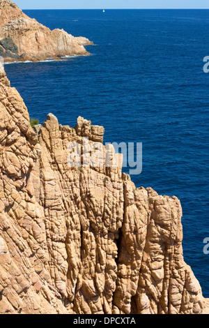 Tamariu Coast (Costa Brava), Girona (Catalonia, Spain Stock Photo - Alamy