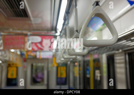 Keio line train Stock Photo - Alamy
