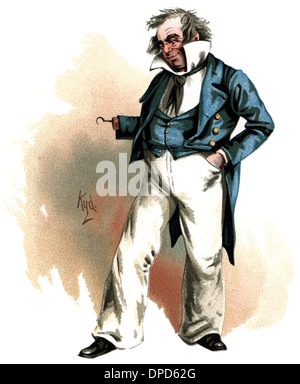 Captain Cuttle - Dombey & Son Character from “The Characters of Charles ...