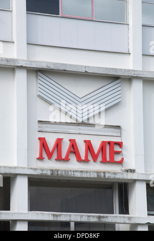 The old and derelict Alfred Mame printing factory in Tours. At one time ...
