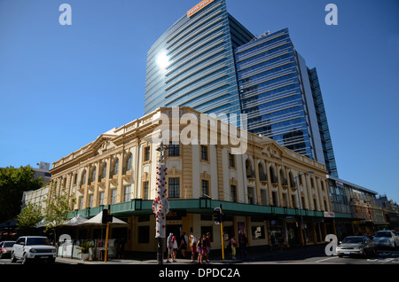 New and old Bankwest buildings Perth city centre Western Australia ...