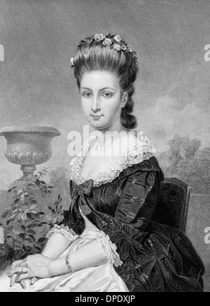 Antique engraving, Sarah Livingston Jay. Sarah Van Brugh Livingston Jay ...